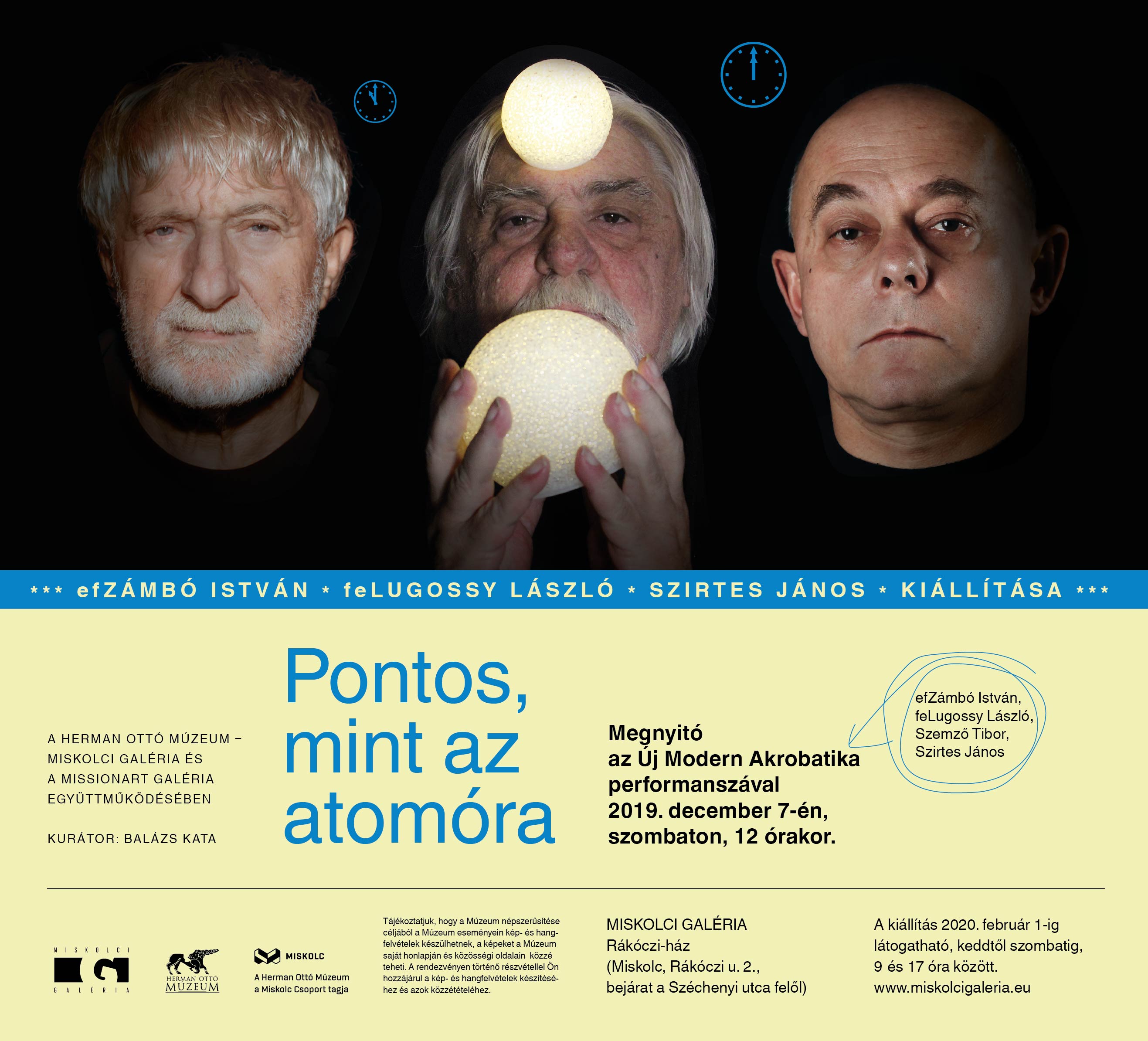 Pontos, mint az atomóra :: Magyar Képzőművészeti Egyetem